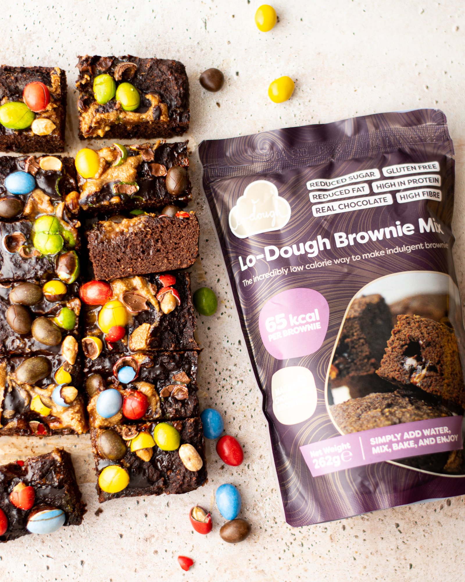 Pindakaas brownies | Zoet | Meladolcevita.com