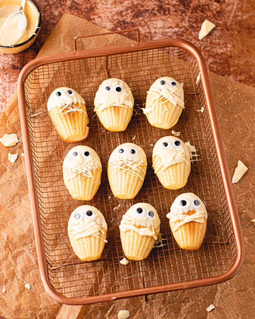 Witte chocolade madeleines | Zoet | Meladolcevita.com